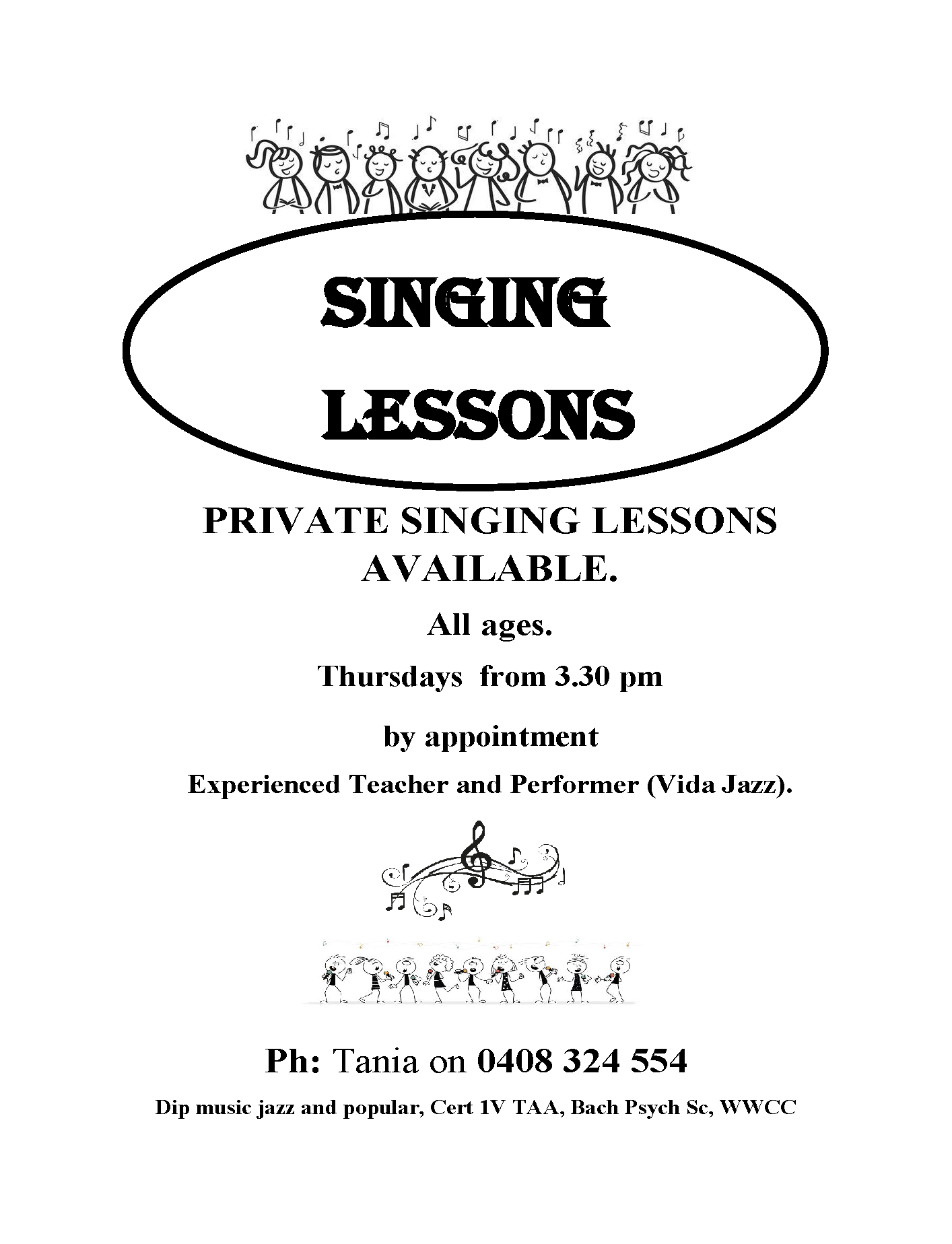 Singing Lessons – Maryborough Community House Inc